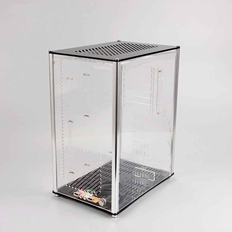 ATX 水冷対応 スケルトン アクリル デスクトップ PCケース - Disk House