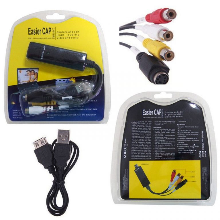 USB ビデオキャプチャー EasyCAP - Disk House